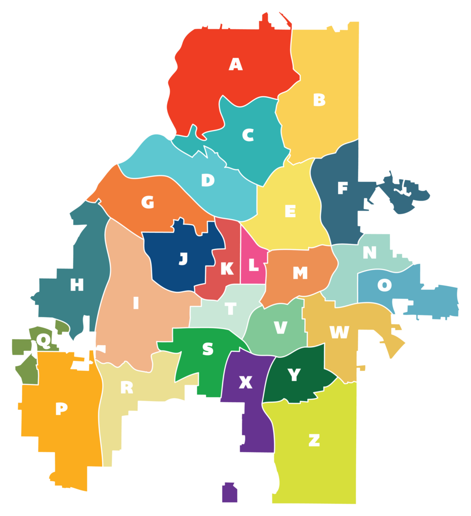 Atlanta is looking for a better way to organise its neighbourhoods. All ...